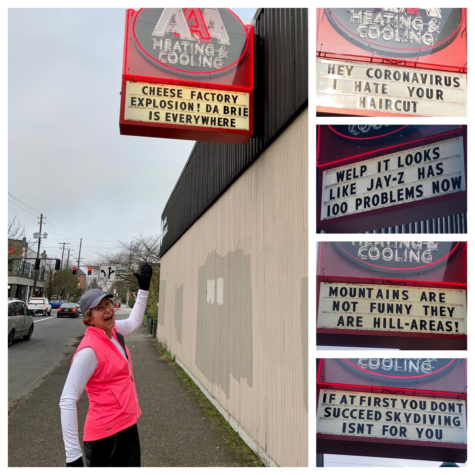 Sarah's Signs of the Times • Another Mother Runner