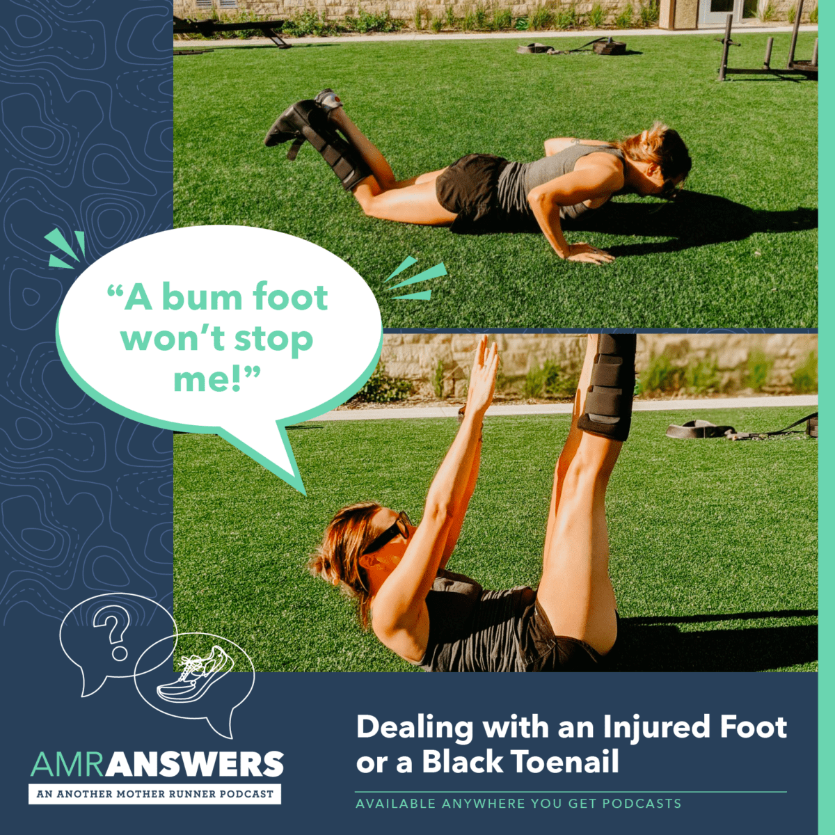 Deal with an Injured Foot or a Black Toenail - AMR Answers