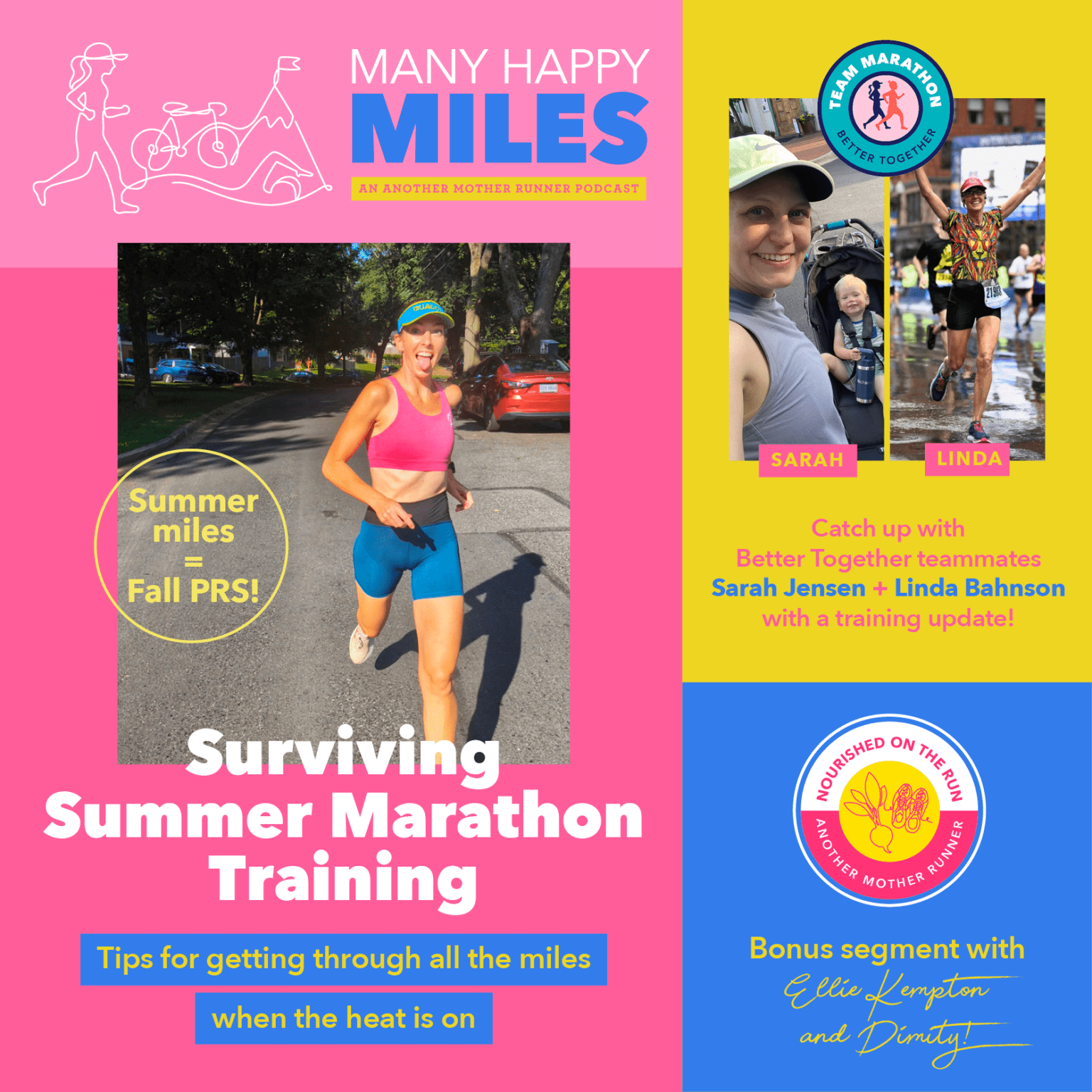 Many Happy Miles: Surviving Summer Marathon Training