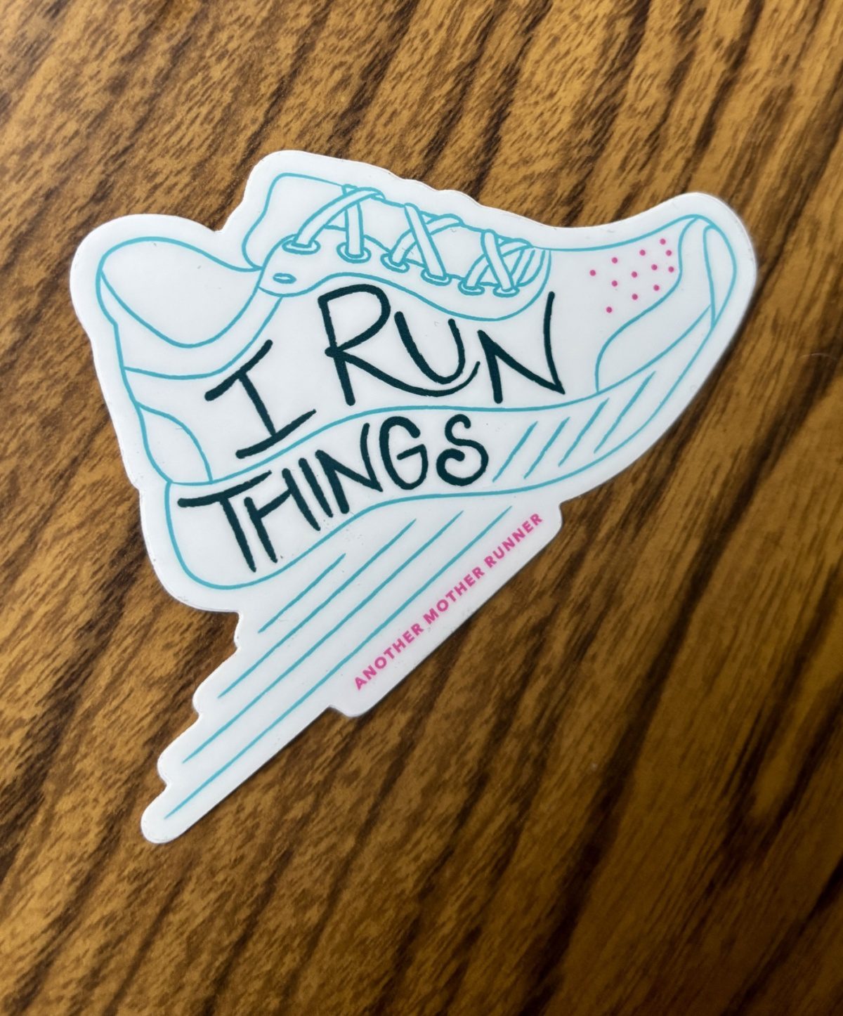Badass Mother Runner Fists Sticker | Another Mother Runner